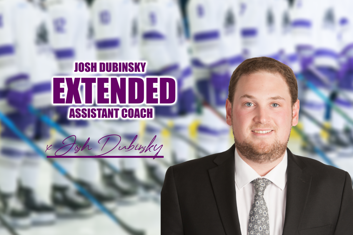 Assistant Coach Josh Dubinsky returning to the bench for another season ...