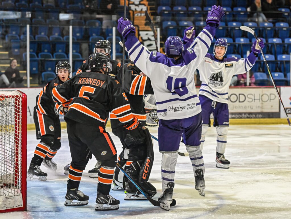 Silverbacks win first exhibition game 3-2 over Trail | Salmon Arm ...