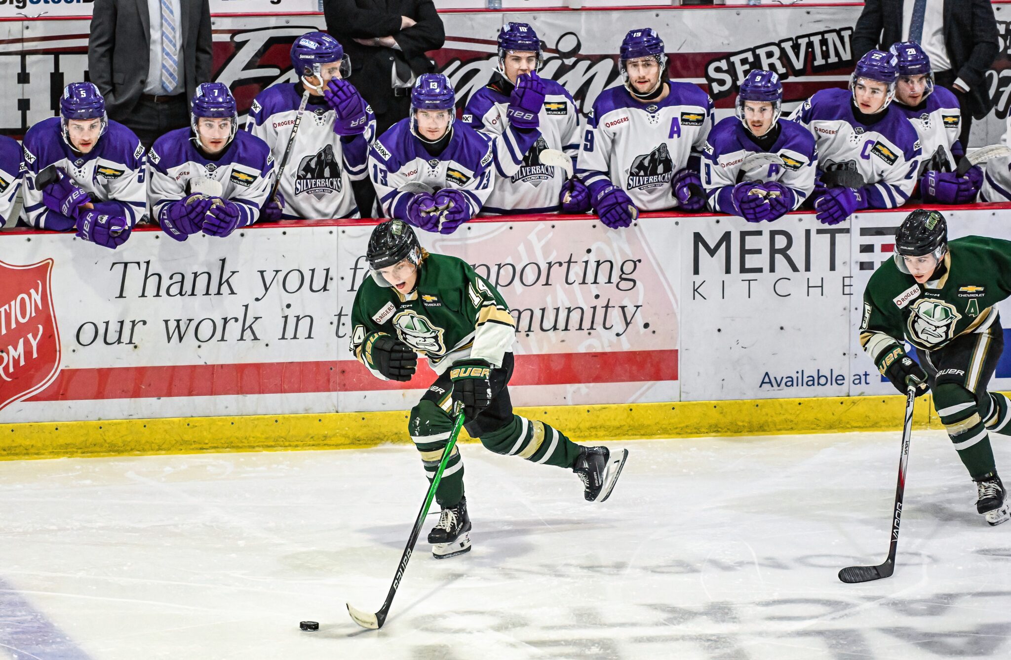 Silverbacks fall 4-1 to Okotoks | Salmon Arm Silverbacks